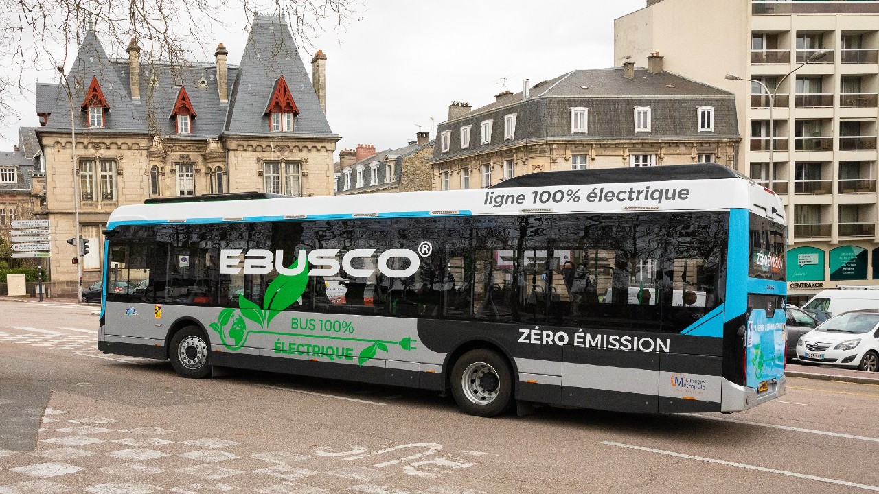 Limoges Métropole teste des bus 100 % électriques